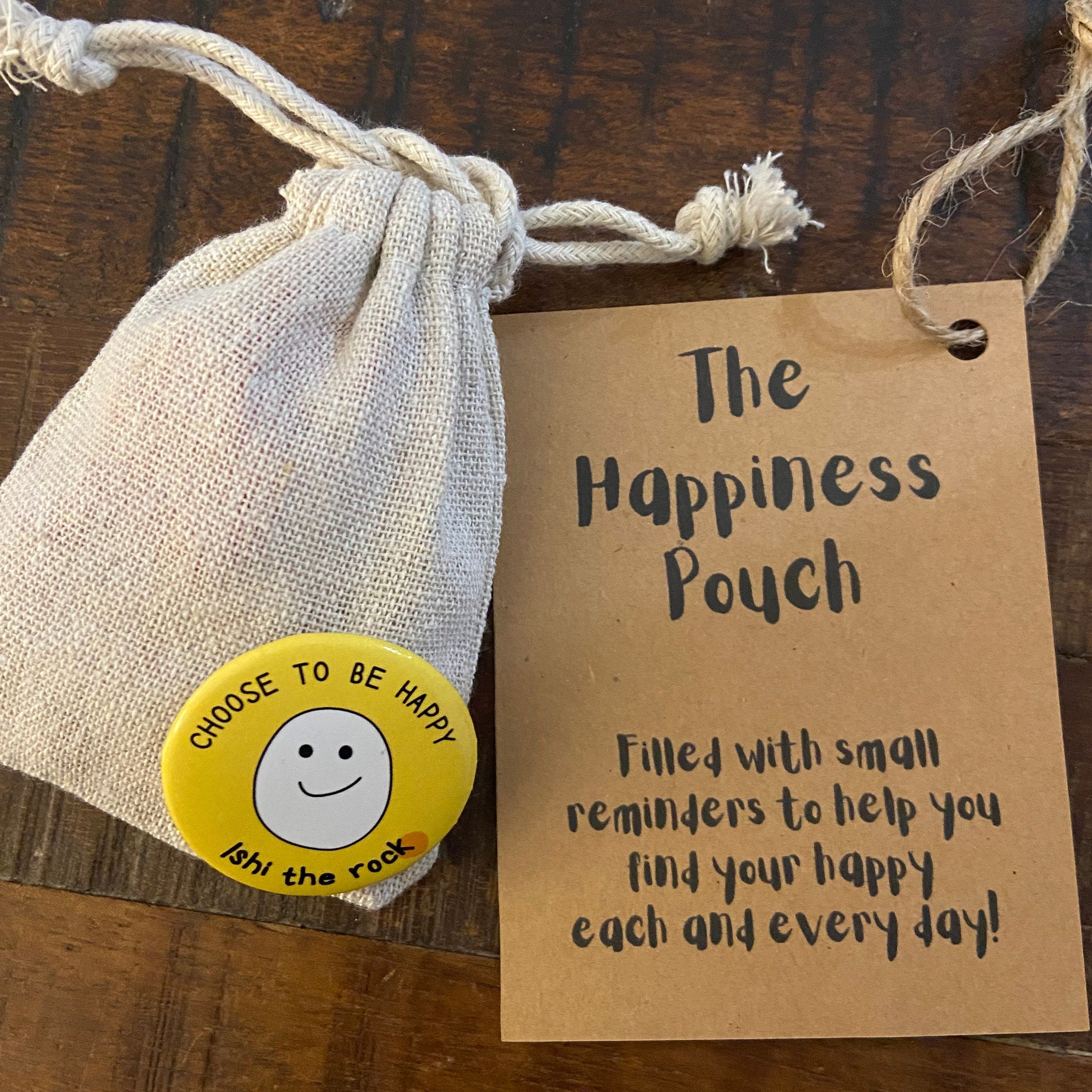 The Happiness Pouch, Little Bag of Happiness, Cheer up Gift, Positivity ...