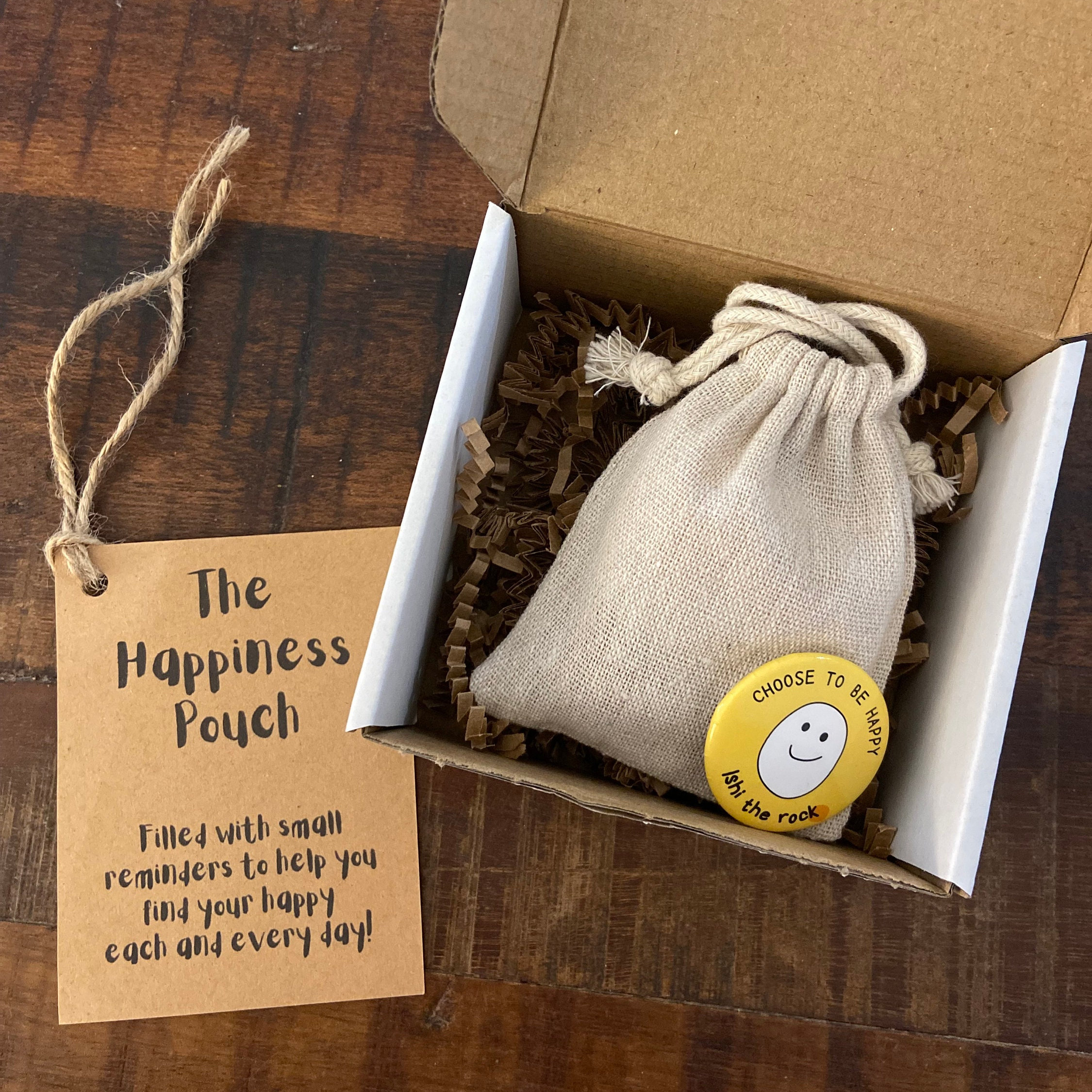 The Happiness Pouch, Little Bag of Happiness, Cheer up Gift, Positivity ...