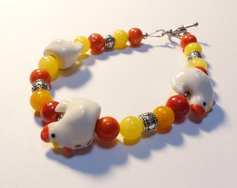 Chicken Bracelet - Etsy