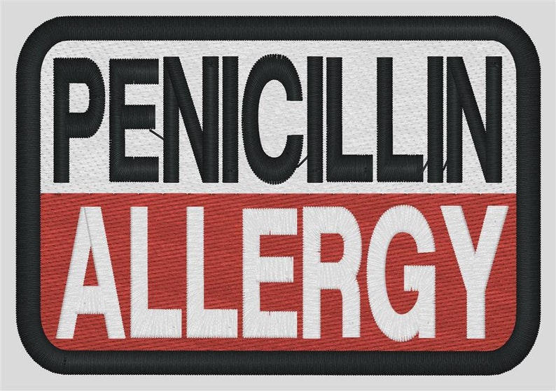 Penicillin Allergy Meme Patch Badge Allergic - Etsy