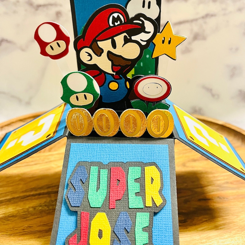 Nintendo Birthday Card - Etsy