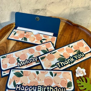 Peaches Money Holder |birthday Envelope | Thank You Envelope ...