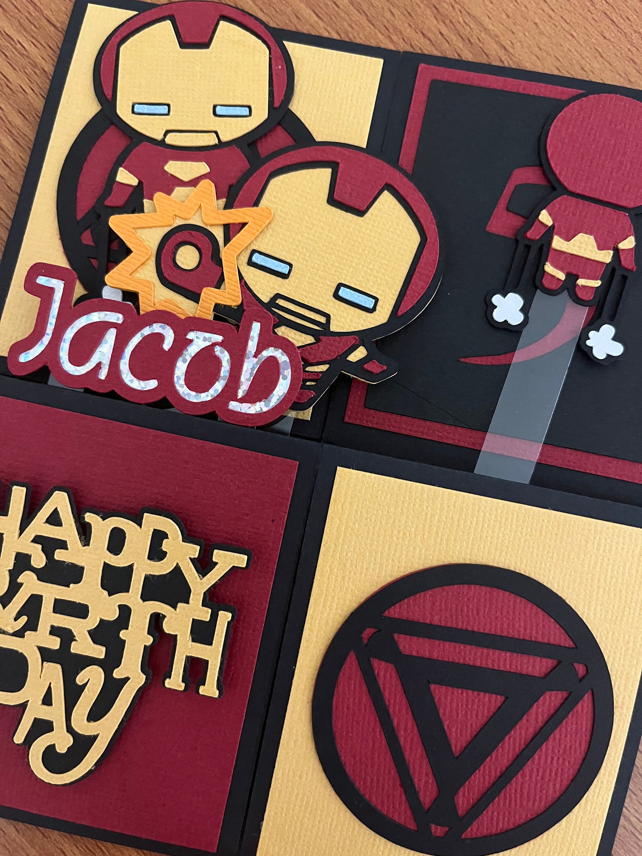 Iron Man Birthday Birthday Card Children's Birthday - Etsy