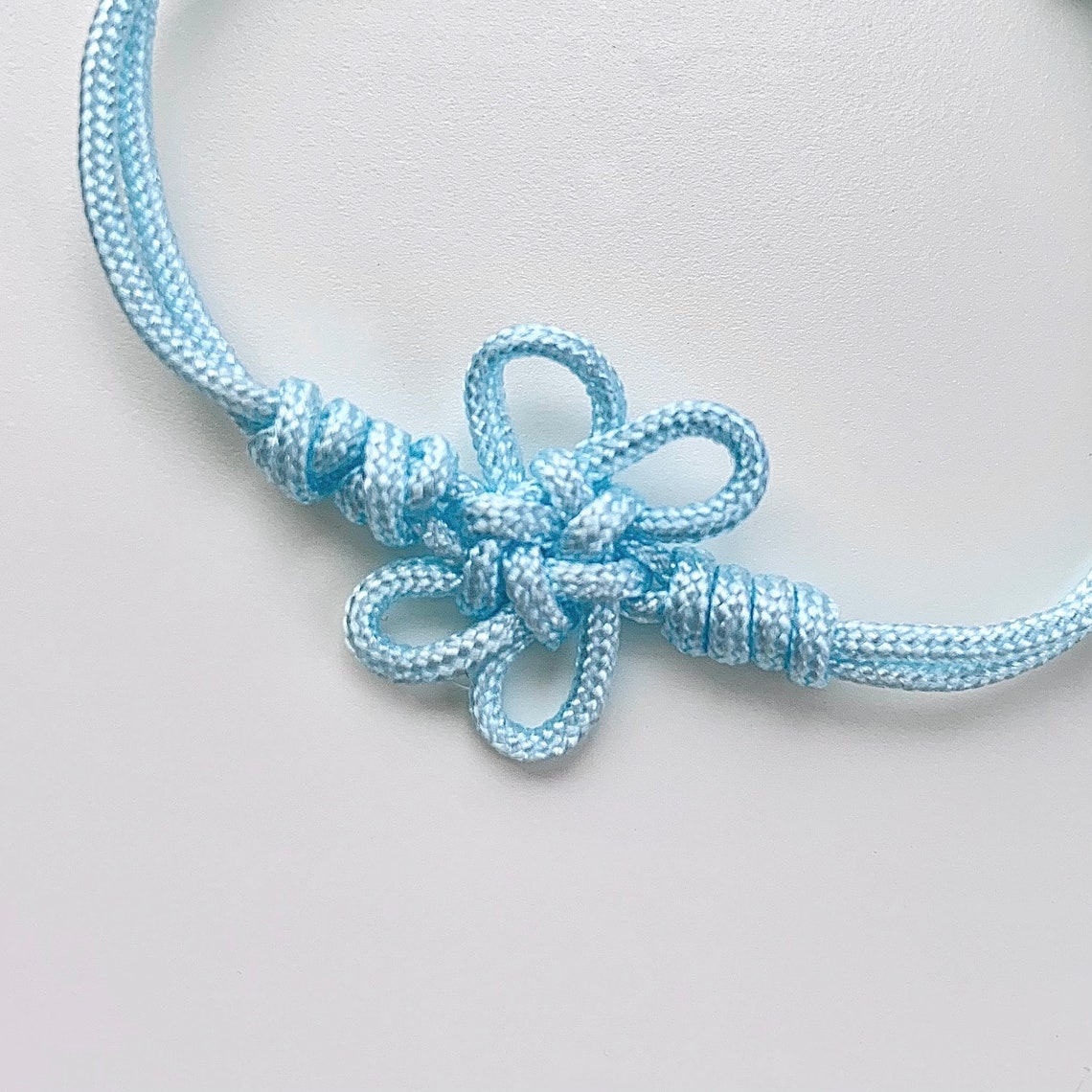 Korean Knot Bracelet • Maehwa Knot • Flower Knot Bracelet - Etsy