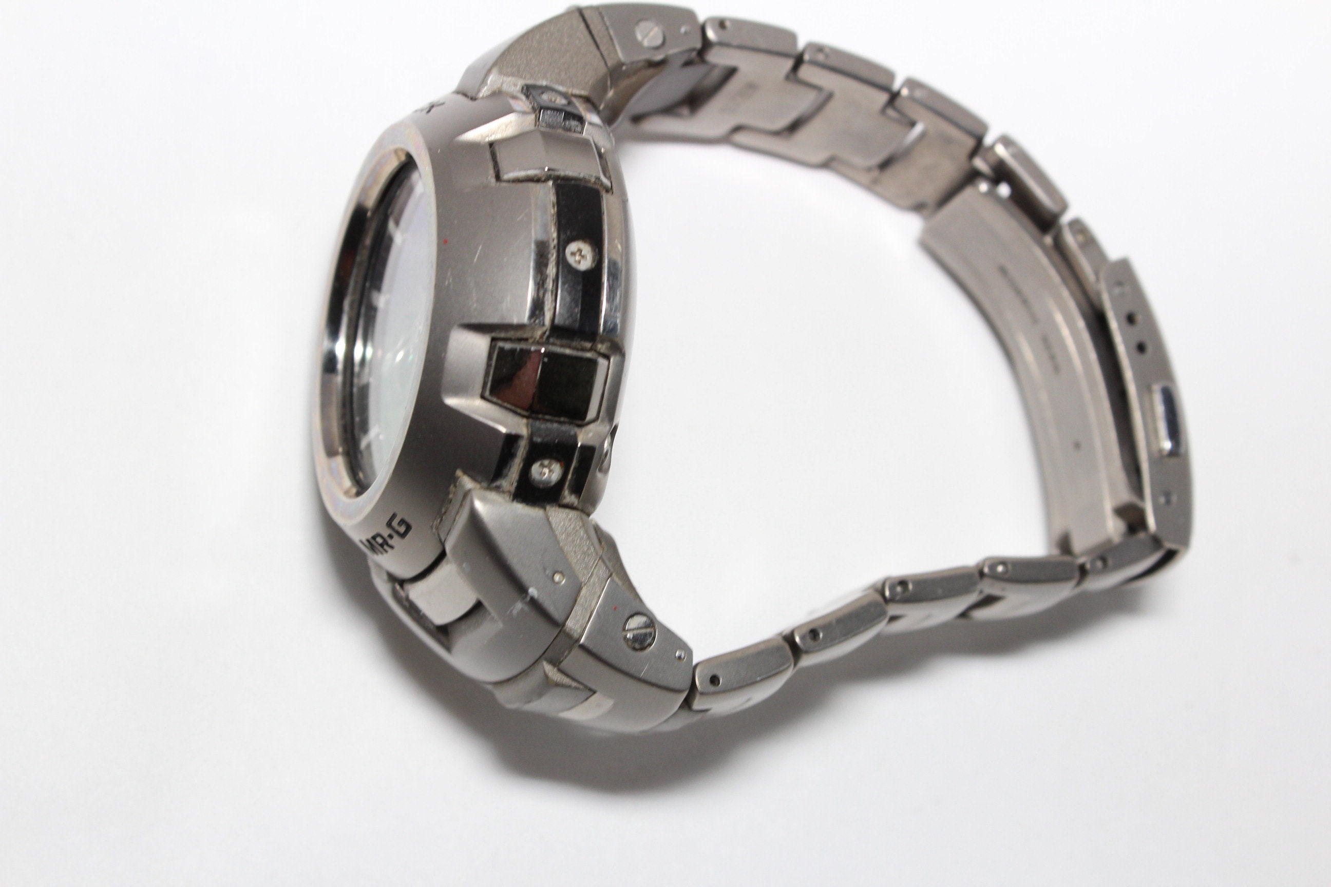 CASIO MR-G MRG-2000DJ Titanium Analog Digital Metal Band - Etsy