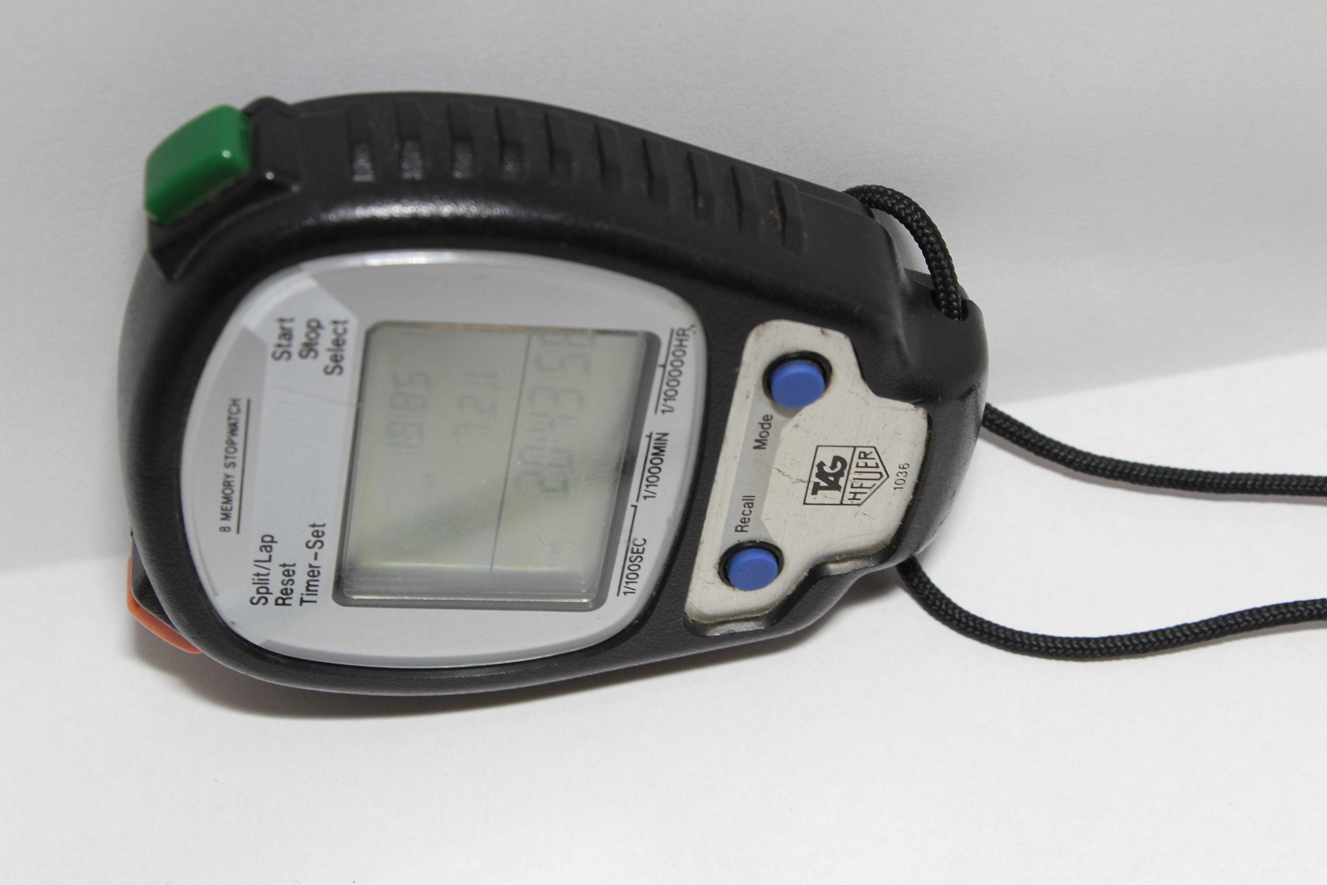 TAG HEUER Digital Stopwatch Vintage Watch - Etsy