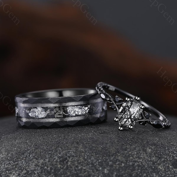 Gothic Wedding Rings - Etsy