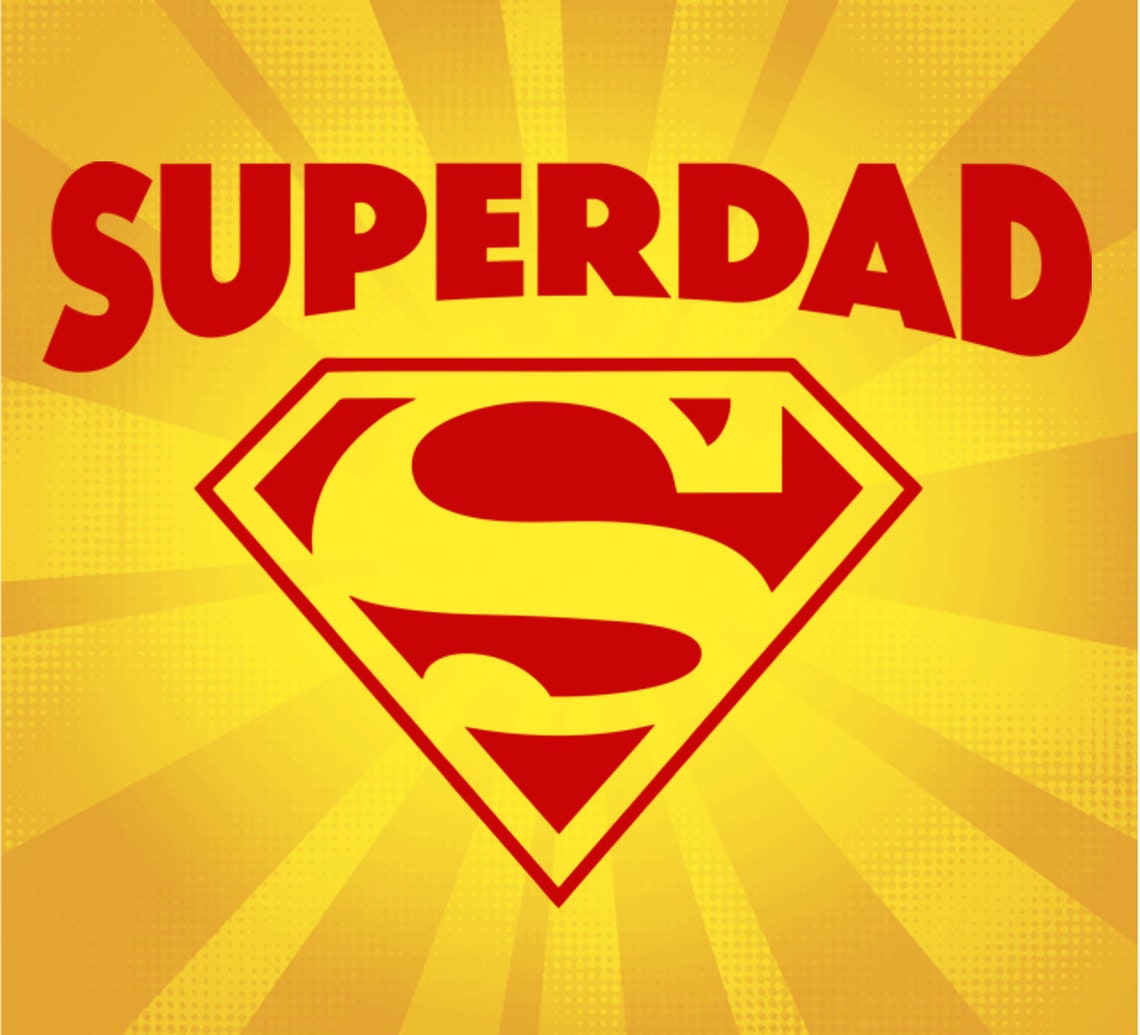 Superdad svg Super daddy Super dad for cutting machine | Etsy