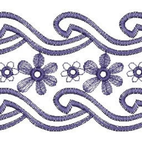 Border Embroidery - Etsy