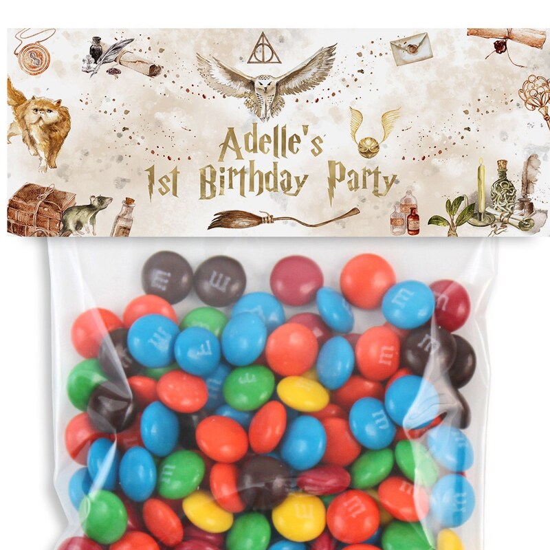Candy Bag Labels - Etsy
