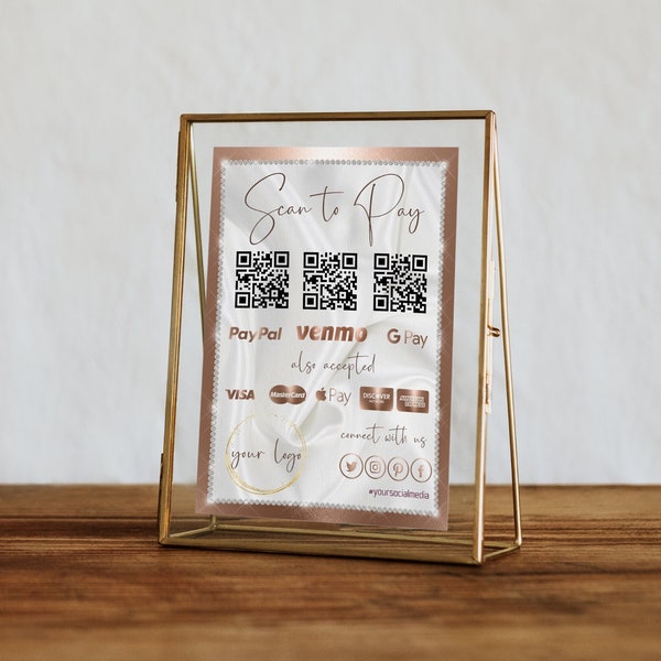 Wedding Scan Code Sign - Etsy
