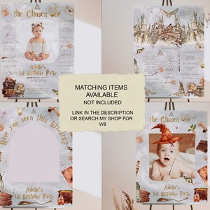 Editable Food Label Wizard Birthday Party; Magic School Birthday ...