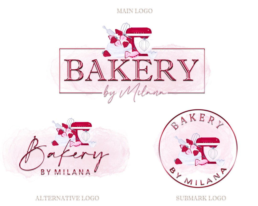 DIY Bakery Logo Design Custom Home Baking Logo Sweet Treats - Etsy