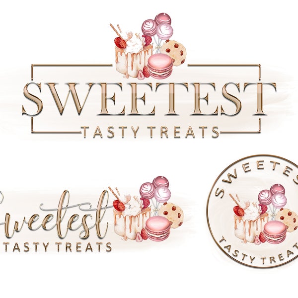 Sweets Business Logo Design - Etsy