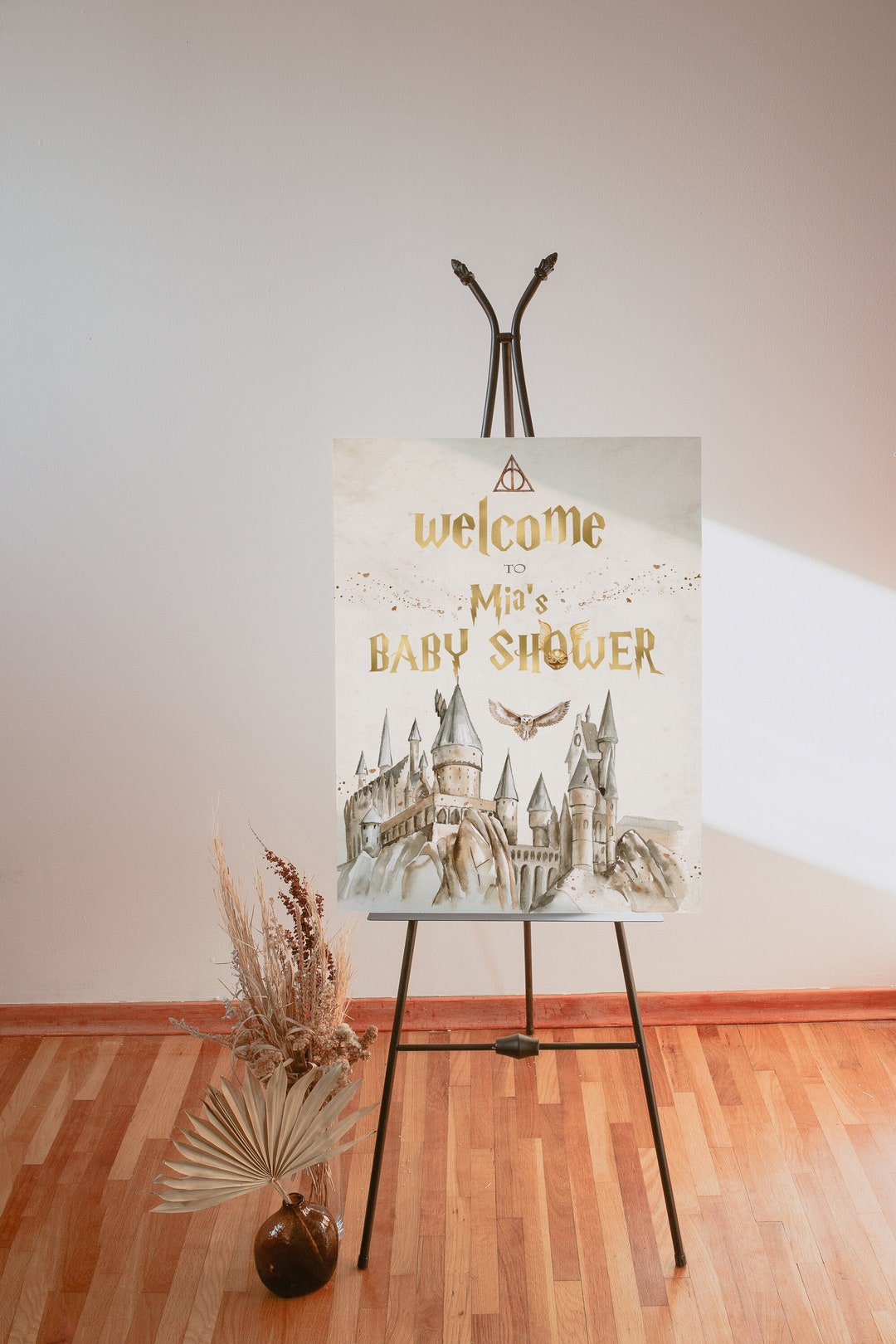 Welcome Wizard Baby Shower Banner; Magic School Baby Shower; Baby ...