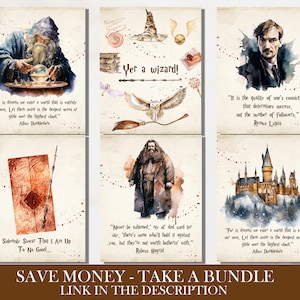 Wizarding World Poster; Wizard Printable Wall Art; Magic School Nursery ...