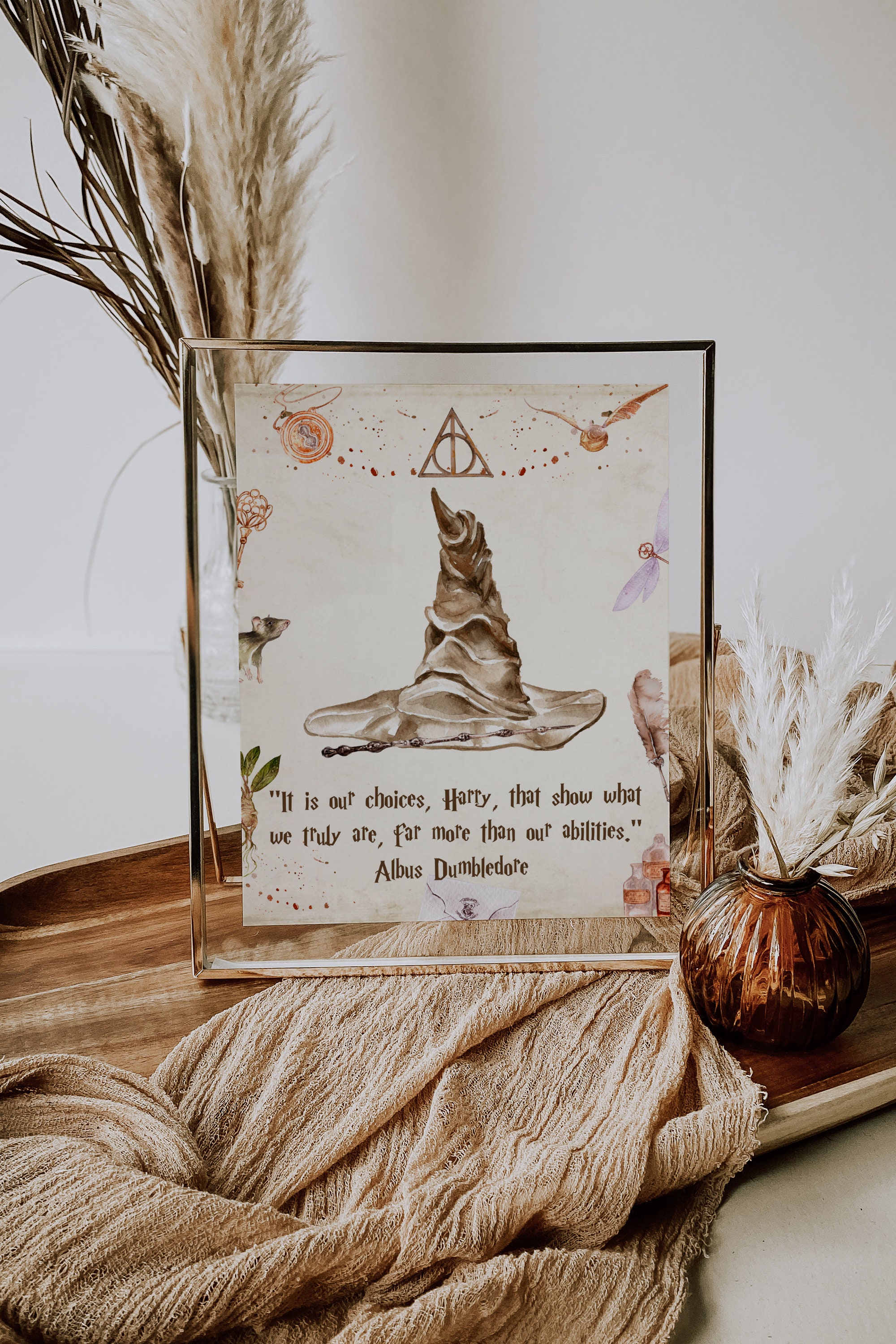 Wizarding World Printables Wall Art; Magic School Printable Nursery ...