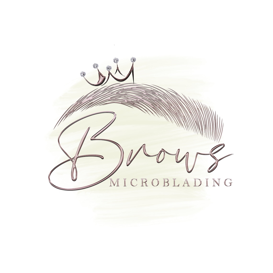 Custom Brows Logo Microblading Logo Design Premade Brow - Etsy