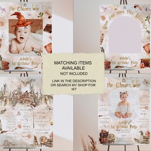 Editable Food Label Wizard Birthday Party; Magic School Birthday ...