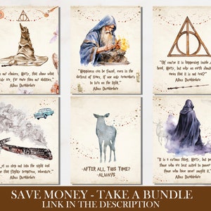 Wizarding World Poster; Wizard Printable Wall Art; Magic School Nursery ...