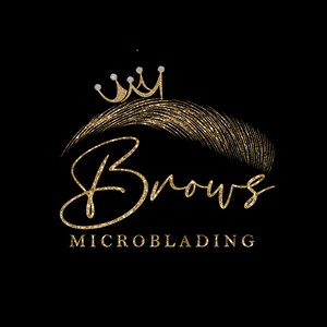 Custom Brows Logo Microblading Logo Design Premade Brow Artist Logo ...