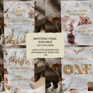 Editable Food Label Wizard Birthday Party; Magic School Birthday ...