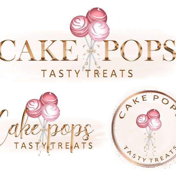 Cake Pop Logo - Etsy
