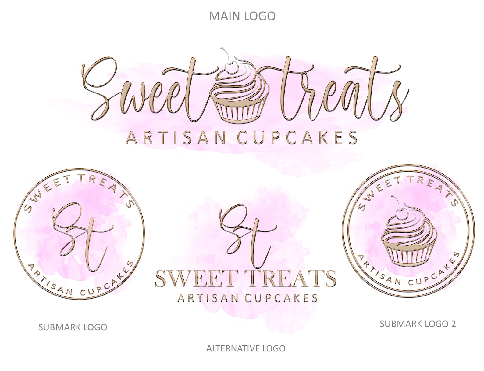 Sweets Treats Logo Premade Sweet Delights Logo Homemade - Etsy