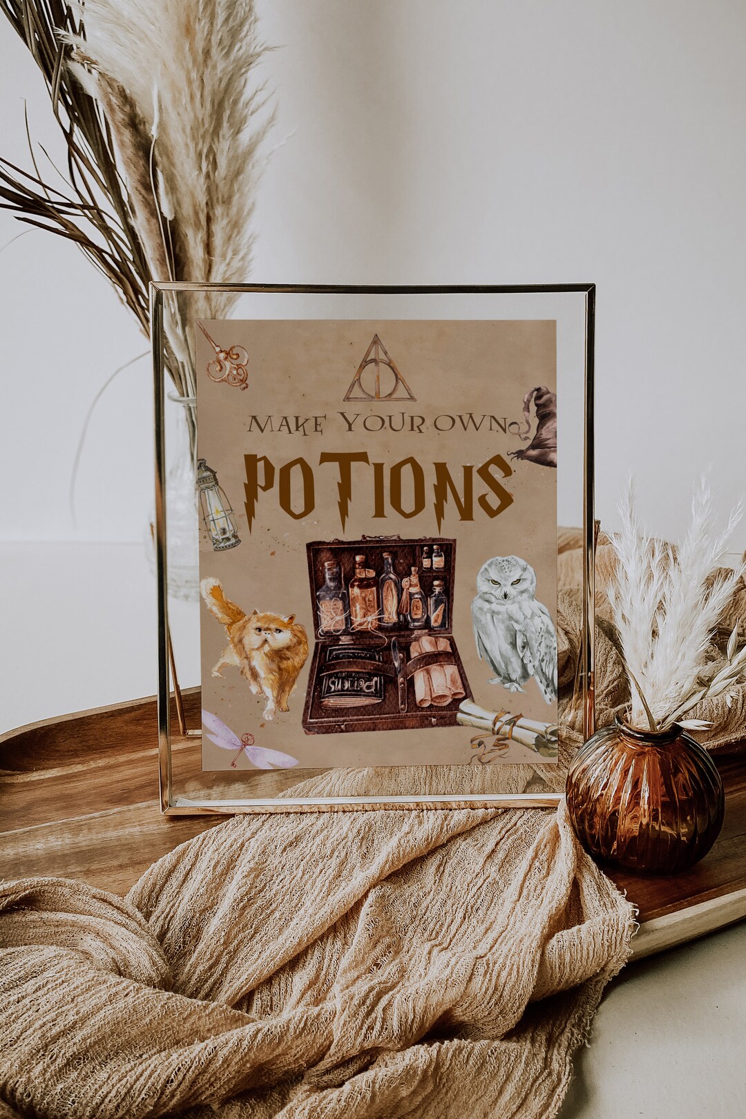 Make Your Own POTIONS Wizard Baby Shower Magic School Baby Shower ...