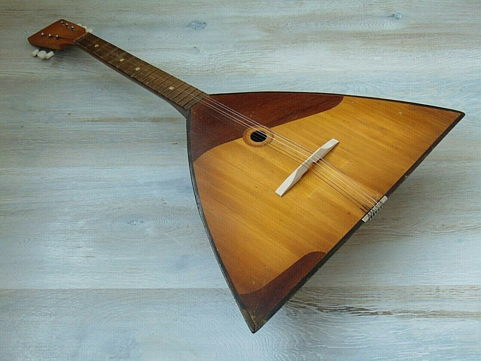 Balalaika Prima 6 string original Soviet Russian Collectible | Etsy