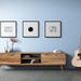 Framed Record Player Minimalistic Line Drawing Print | Music Lover Wall ...