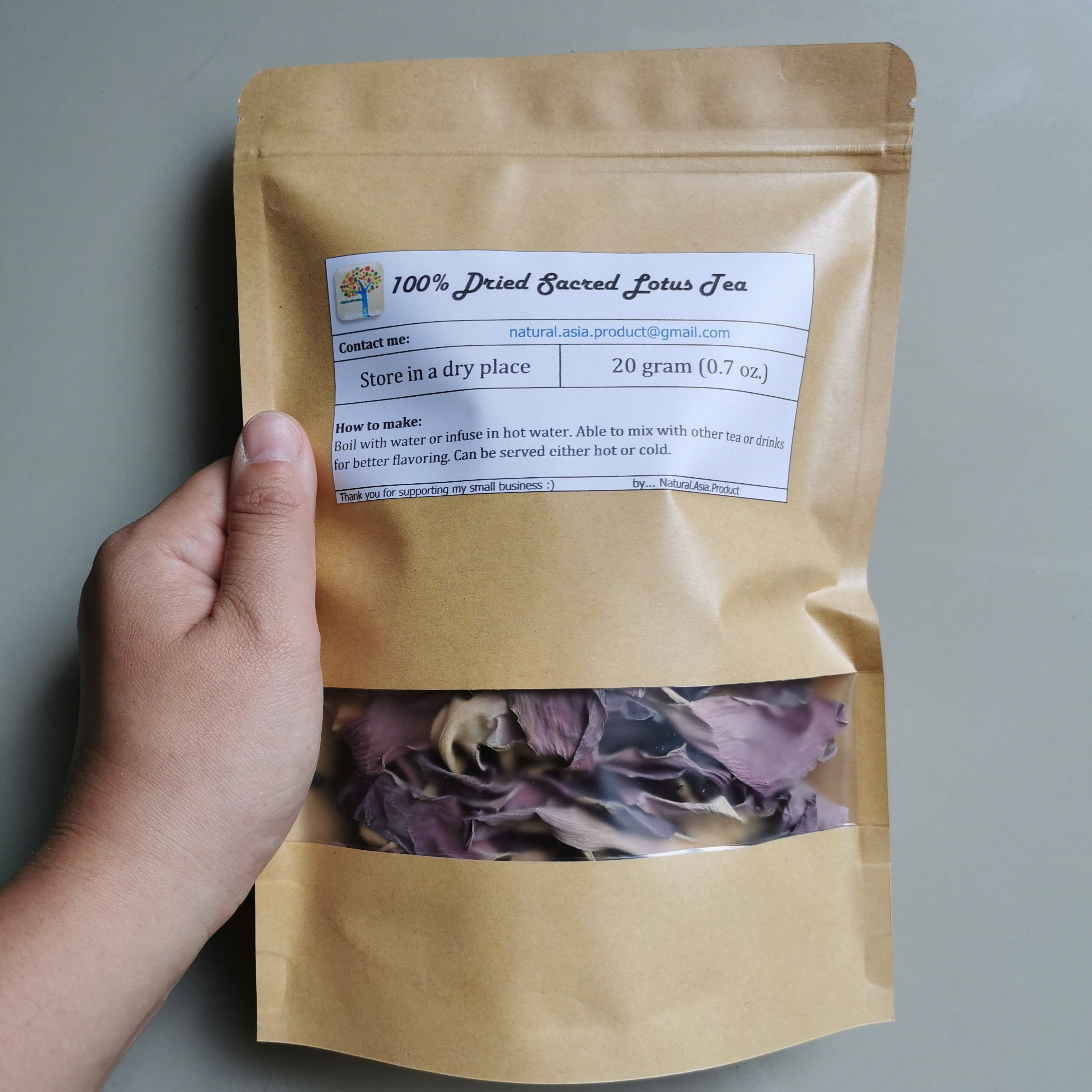 20 G of Pure Sun Dried_sacred Pink Lotus Tea Dried Pink Lotus - Etsy
