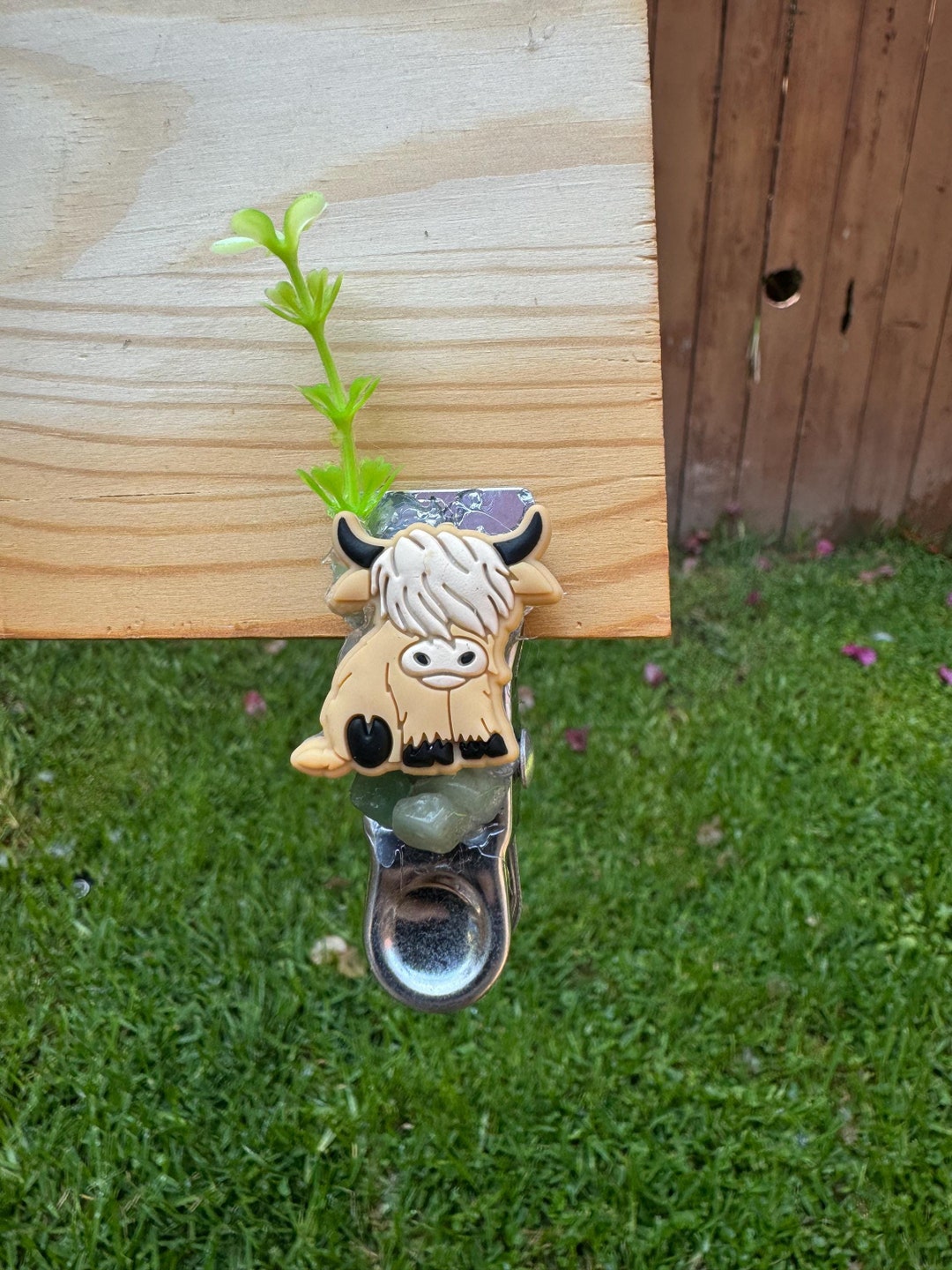 Highland Crystal Cow Sprout Vertical Sprout 1/1 - Etsy