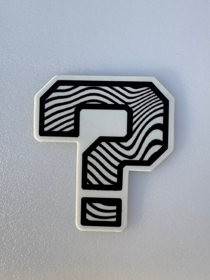Tipper ? Question Mark Stickers - Etsy