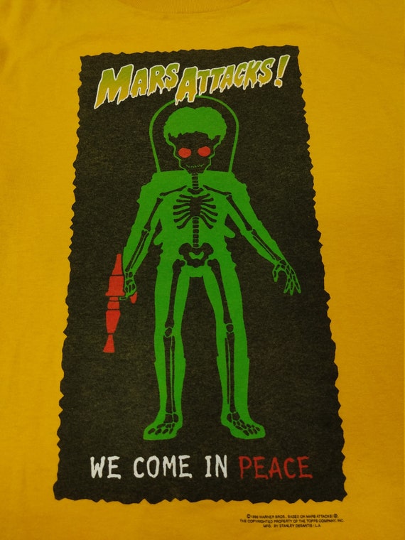 Vintage 1996 Mars Attacks! comic science fiction film… - Gem