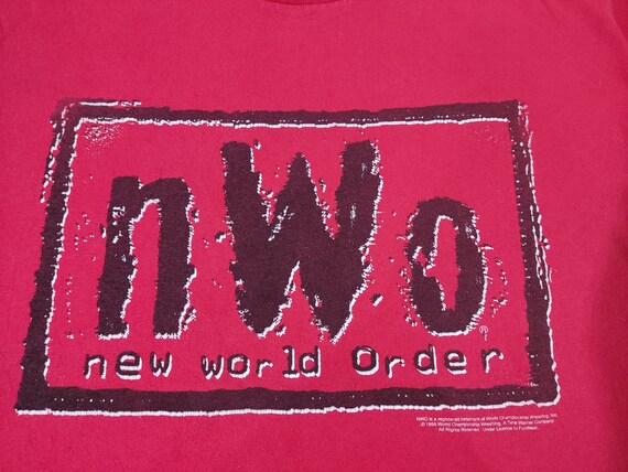 Vintage 1998 nWo Logo new world order classic T-shirt… - Gem