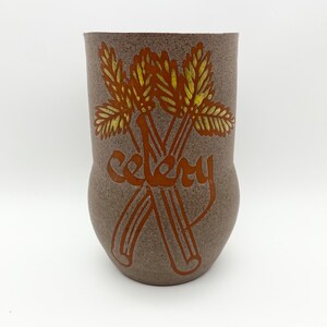 Vintage Wellhouse Pottery Celery Vase - Etsy