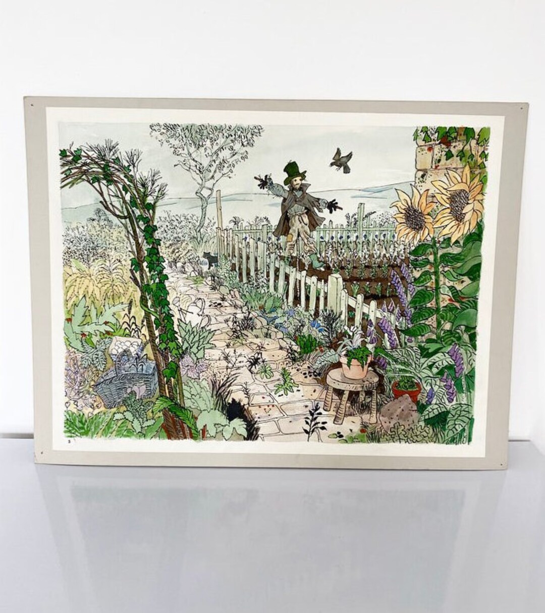 John Sewell Original Watercolour Illustration - Etsy
