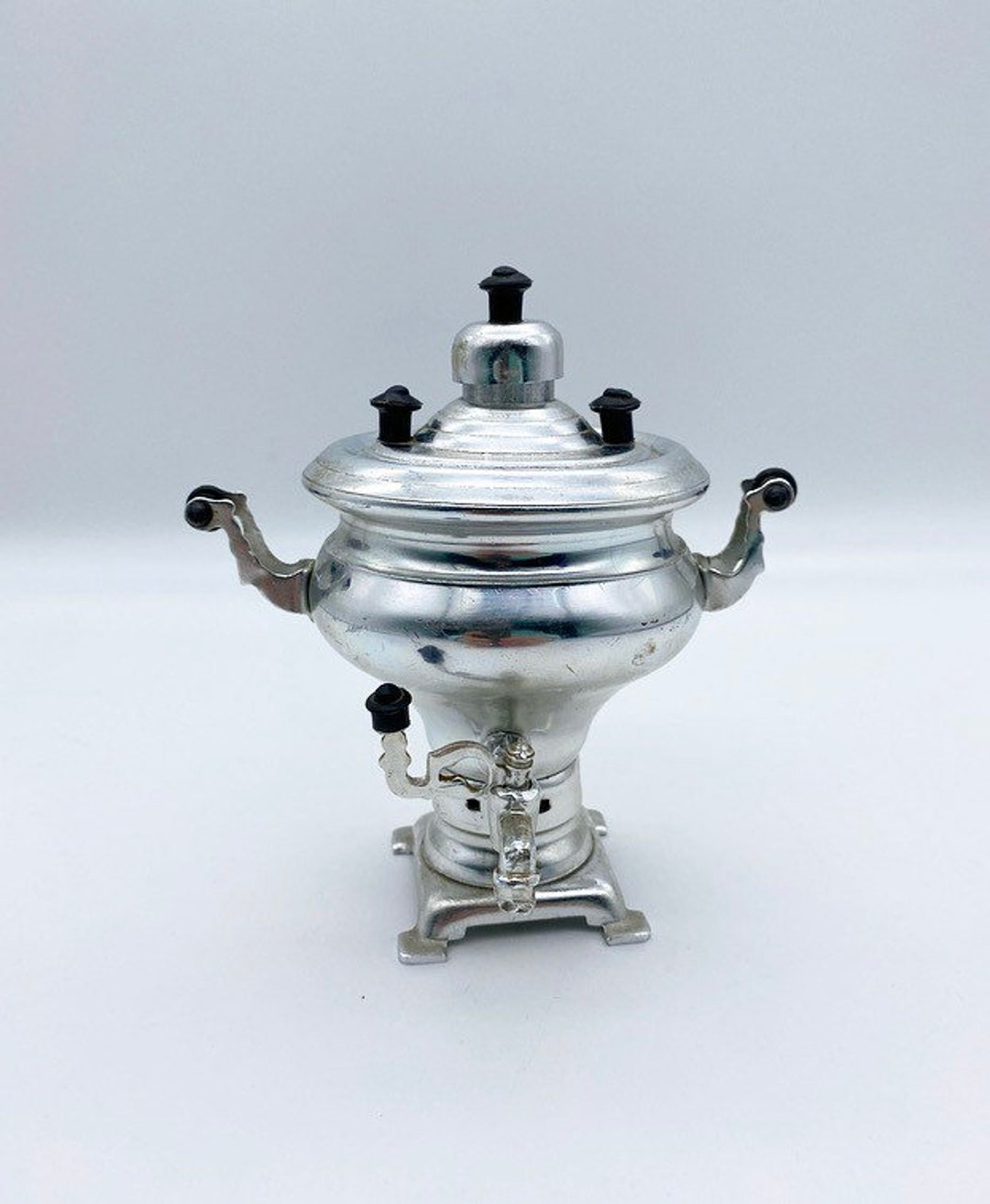 Vintage Small Decorative Samovar, Vintage Tea Maker Ornament, Russian ...