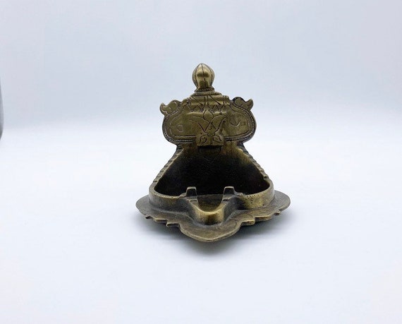 Antique diya oil lamp Indian deepa lamp brass Diwali festival | Etsy