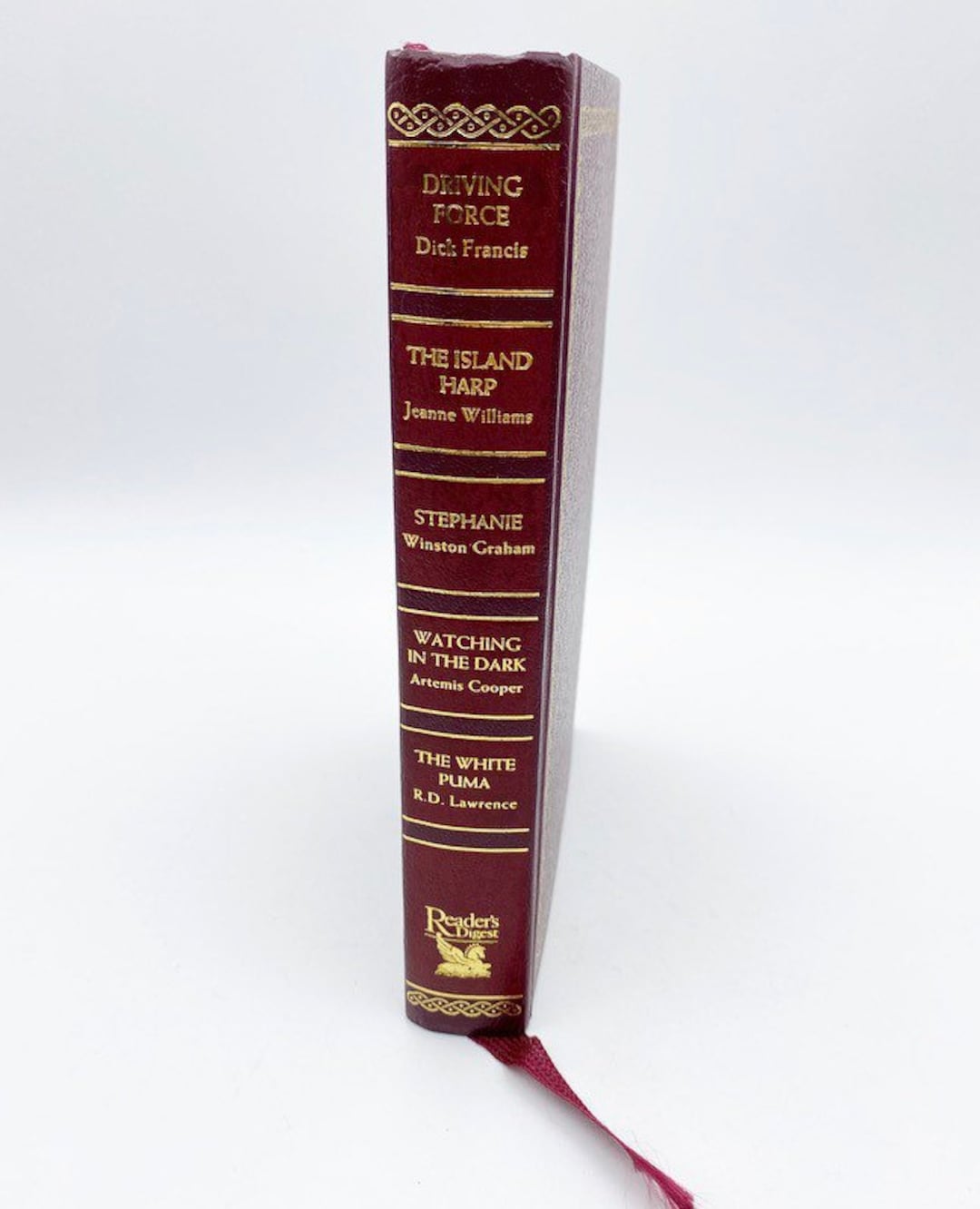Vintage Readers Digest Condensed Books Hardback Book Faux Leather ...
