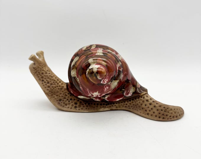Studio Pottery Snail, Ceramic Snail, Wall Mounted Ornament - Etsy