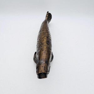 Antique Japanese Bronze Fish, Bronze Fish Statue - Etsy