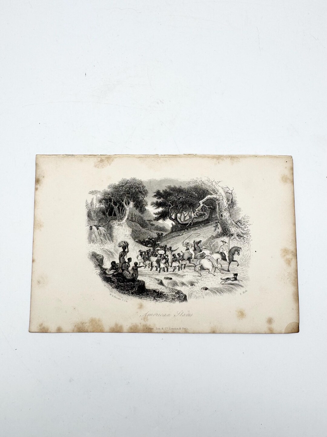 Small Antique Engraving, American History Print - Etsy