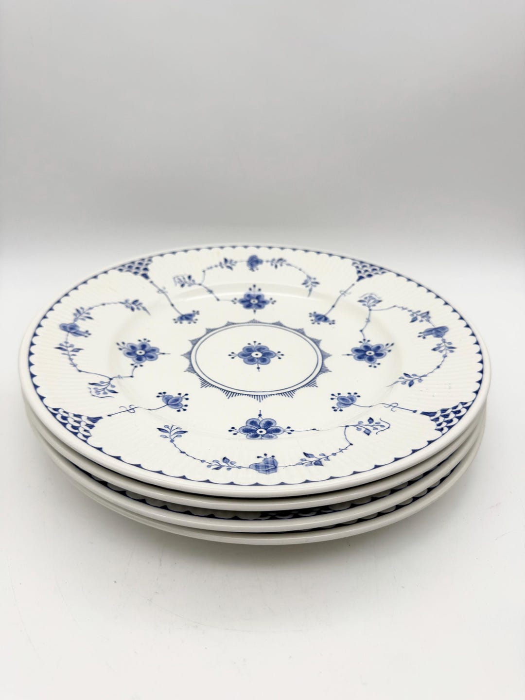 Set of 4 Furnival Denmark Dinner Plates - Etsy