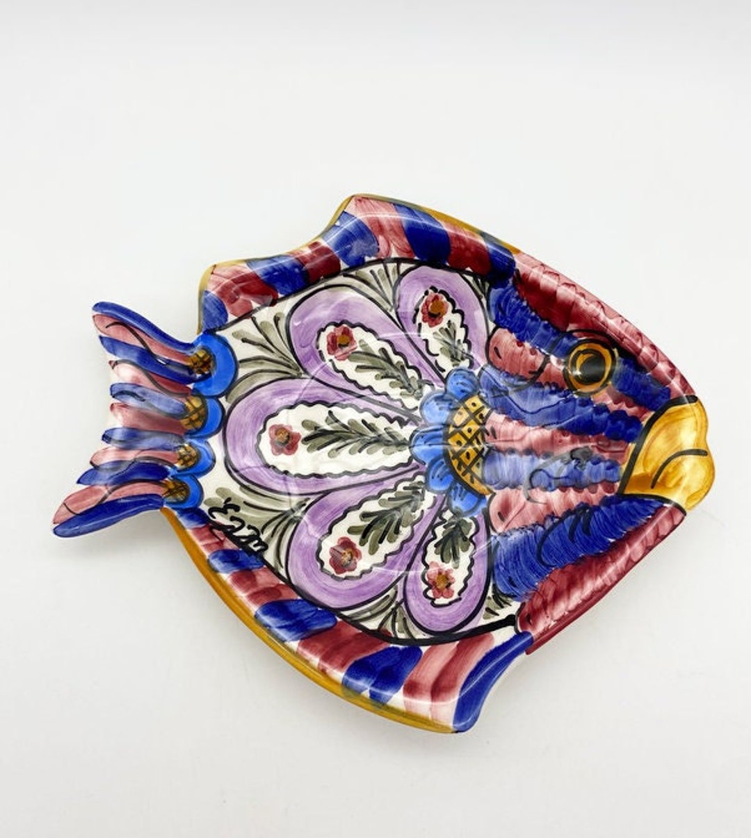 Small Ceramic Wall Fish, Wall Decor, Coastal Decor - Etsy