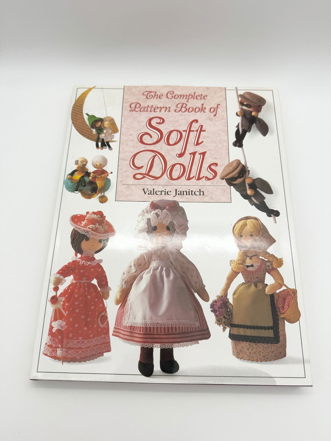 Vintage Soft Dolls Pattern Book, Sewing Crafts, Valerie Janitch ...