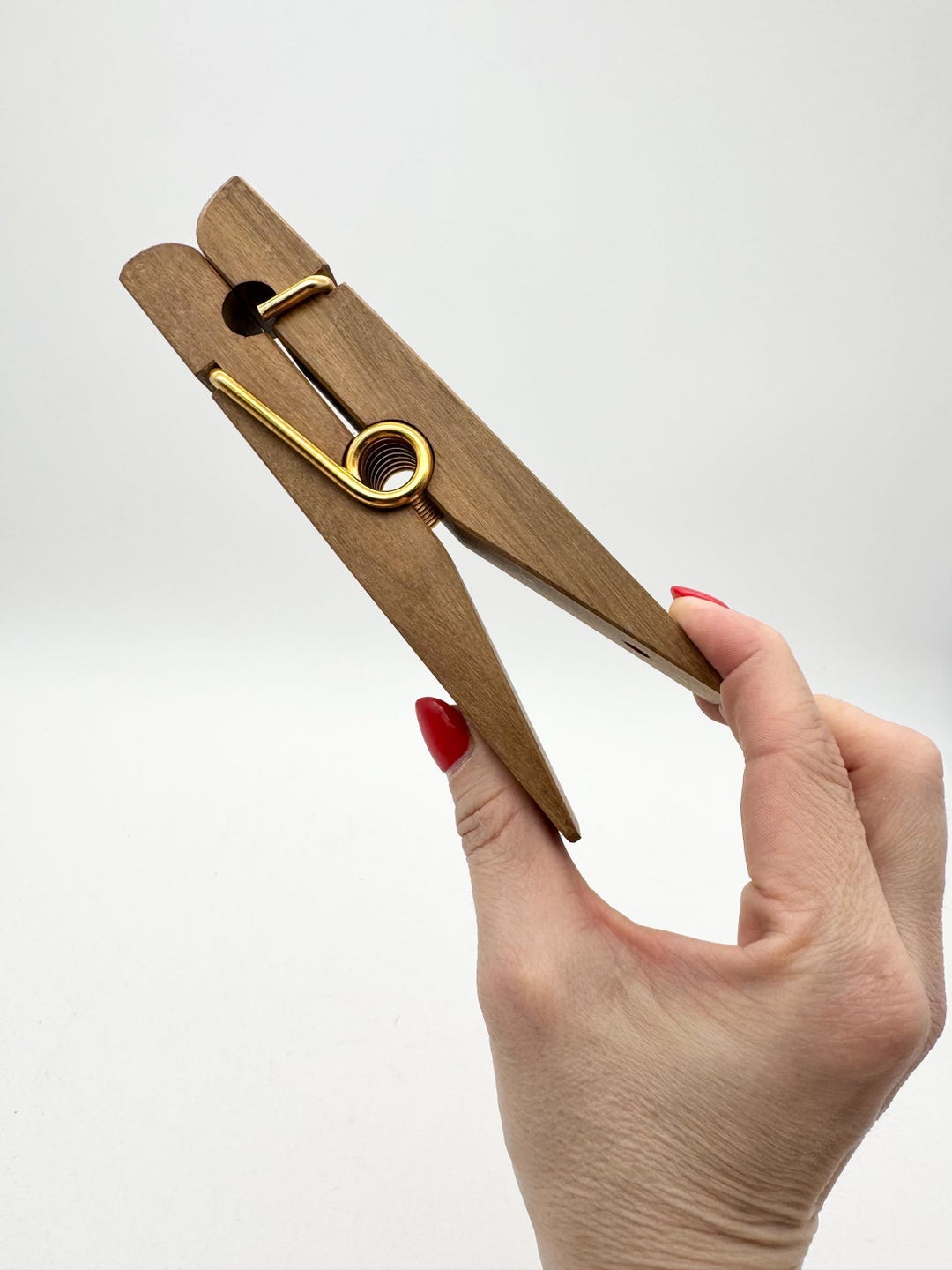 Oversized Wooden Peg, Paper Clip, Office Decor - Etsy