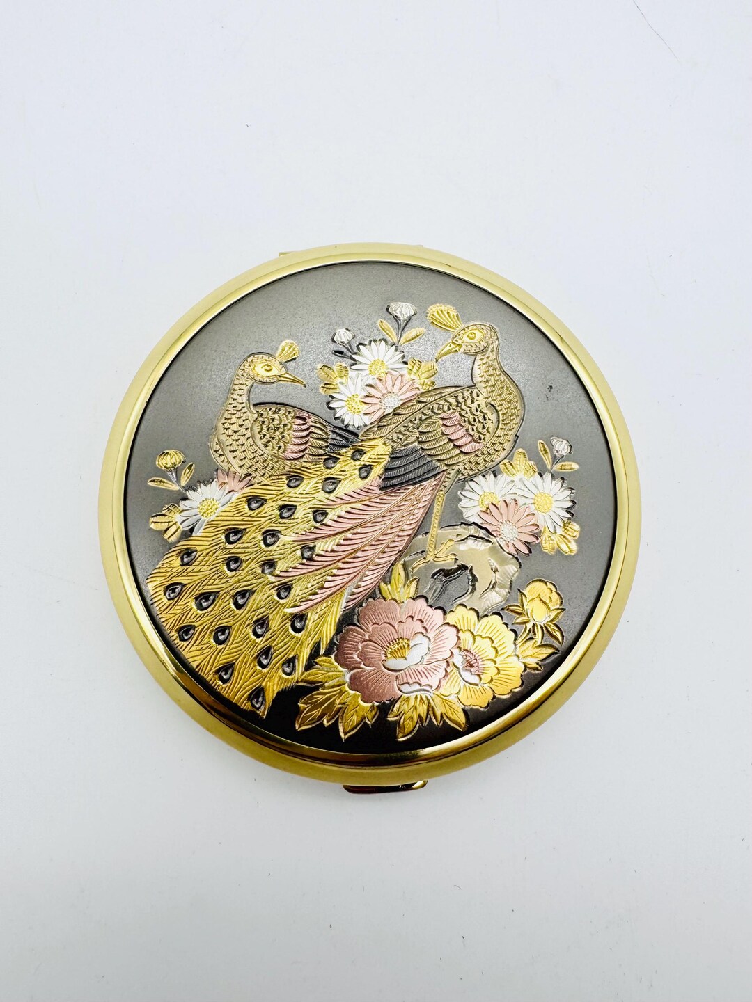 Vintage Japanese Compact, Birds Compact - Etsy