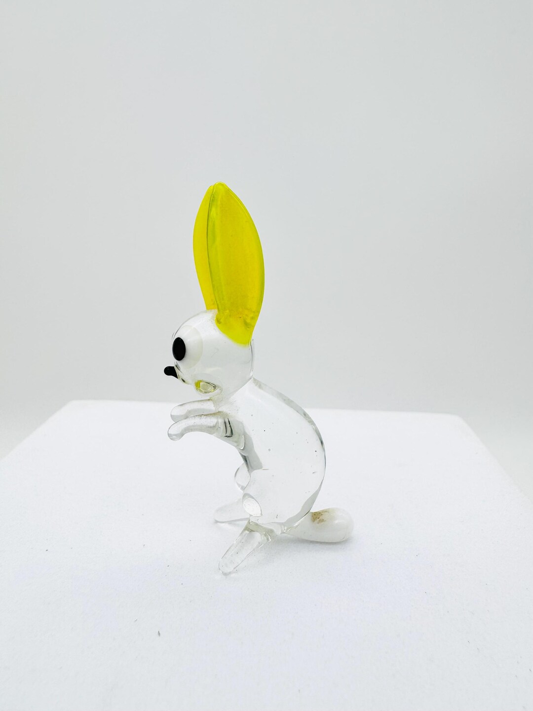 Miniature Glass Rabbit, Art Glass - Etsy